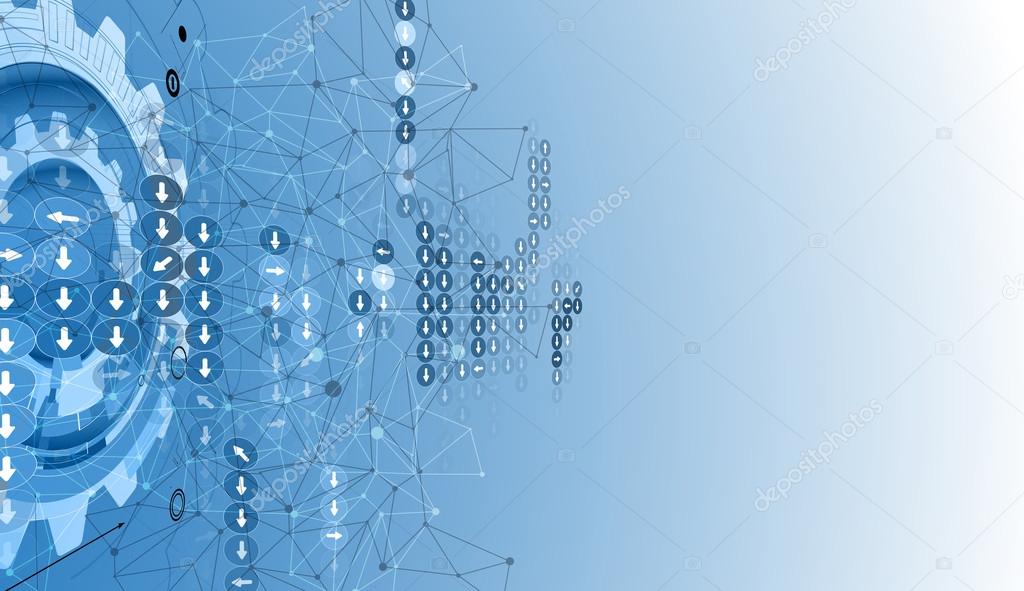 New future technology concept abstract background Stock Vector Image by ©vska #71960641