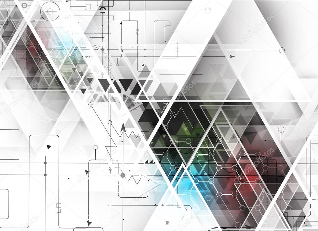 Futuristic technology style. Elegant background for business tech ...