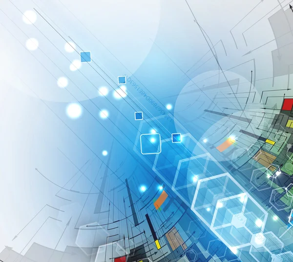 Abstract technology background Business & development direction Stock ...