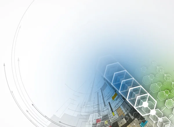 Tech background — Stock Vector © vlastas #10456881