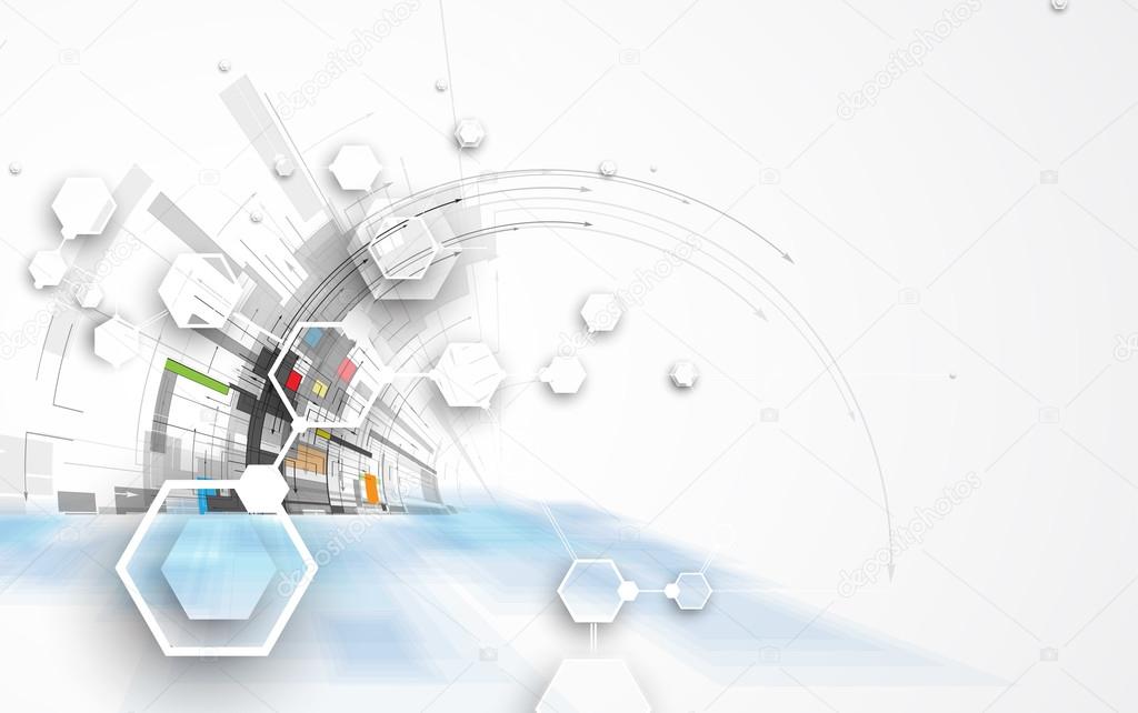 Abstract technology background Business & development direction Stock ...