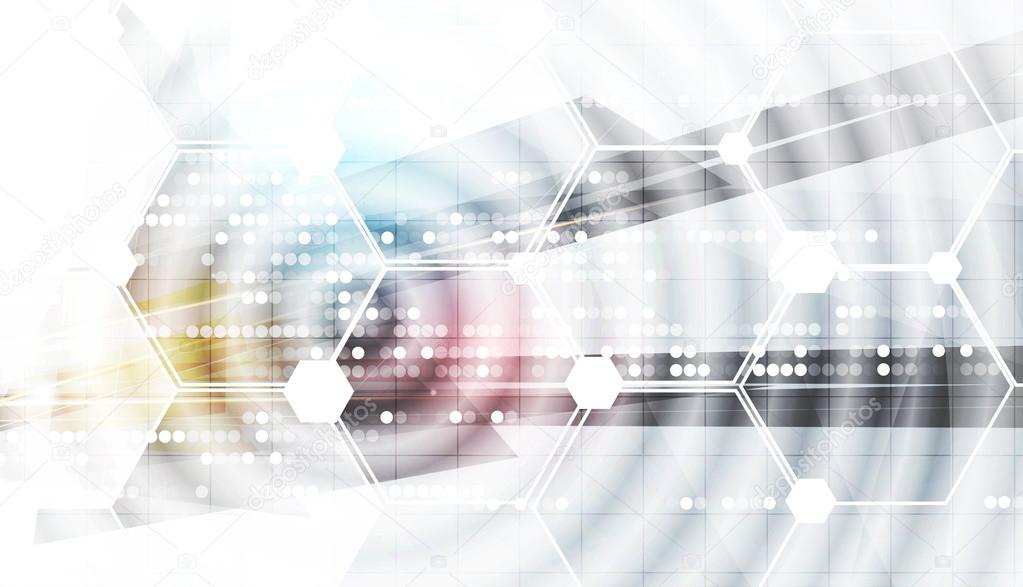 New future technology concept abstract background Stock Vector Image by ...