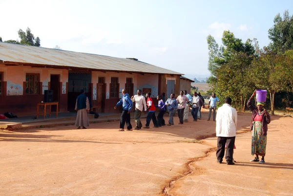 The preparation of songs and dances for the Sunday Mass in the V ...