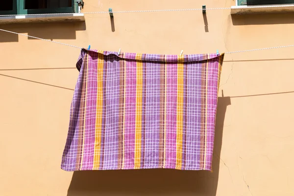 Tablecloth Hanging Out to Dry - Liguria Italy - Stock Image - Everypixel