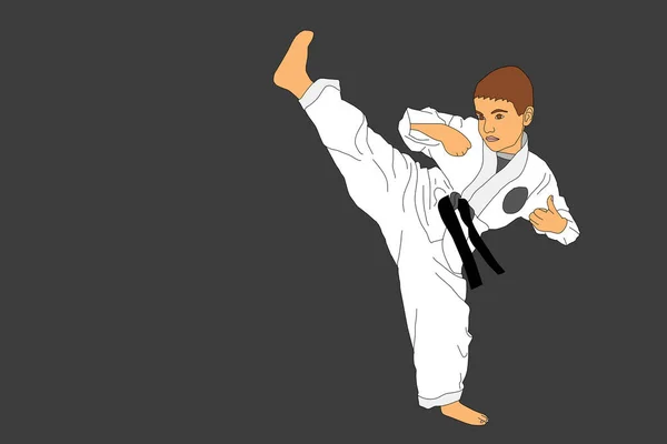 Karate flying kick Stock Photos, Royalty Free Karate flying kick Images ...