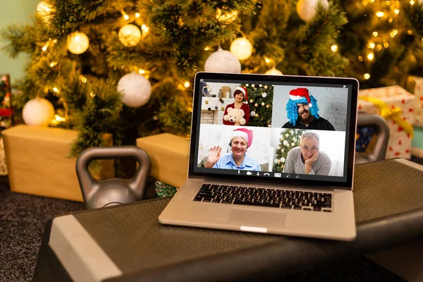 Remote christmas party Stock Photos, Royalty Free Remote christmas ...