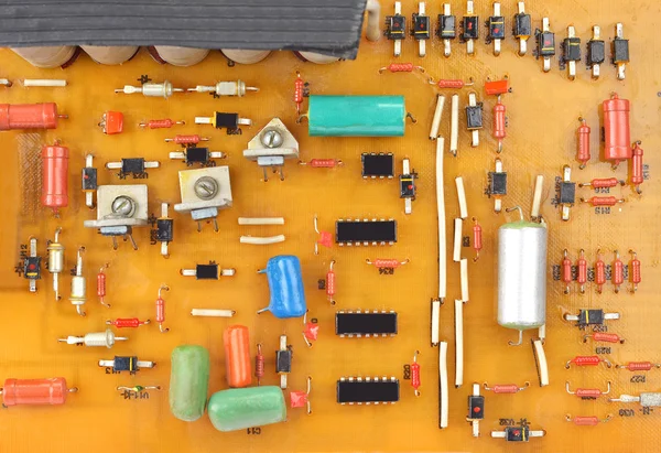Vintage circuit board - Stock Image - Everypixel