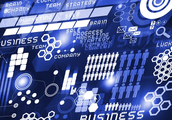 Digital business background - Stock Image - Everypixel