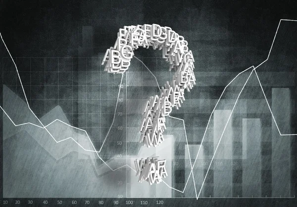 Question mark on graphs background Stock Photo by ©Khakimullin 113929382