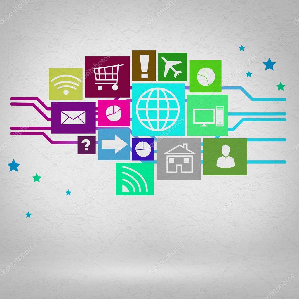 User interface background Stock Photo by ©Khakimullin 122810368