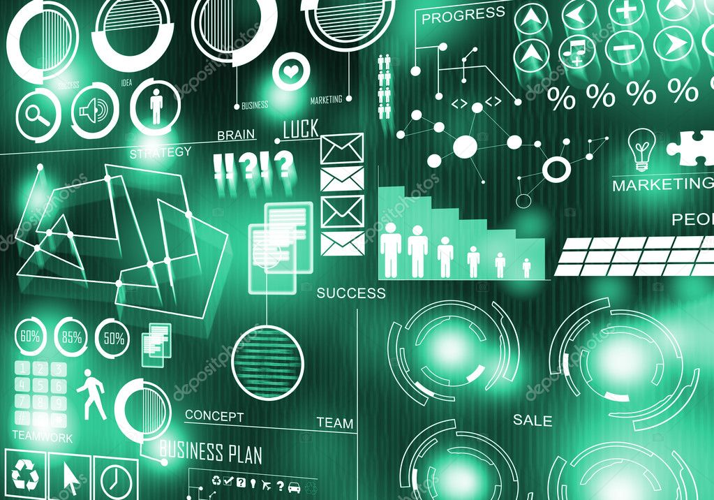 Innovative technologies background Stock Photo by ©Khakimullin 61562321