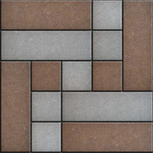 Rectangular Paving Slabs Laid as Square. Seamless Texture. ⬇ Stock ...