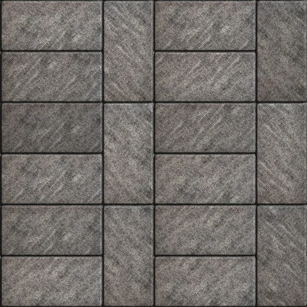 Rectangular Paving Slabs. Seamless Texture. — Stock Photo ...