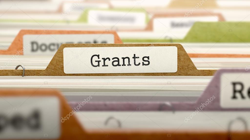 Grants - Folder Name in Directory. Stock Photo by ©tashatuvango 87502846