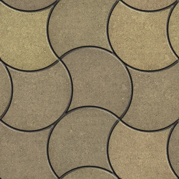 Granular Paving Slabs. Seamless Tileable Texture. — Stock Photo ...