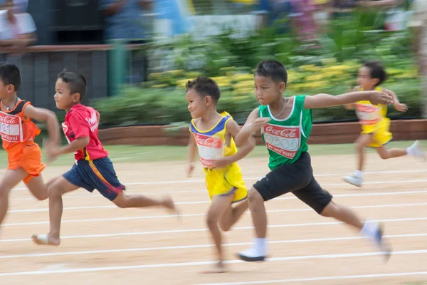 Child Running Race