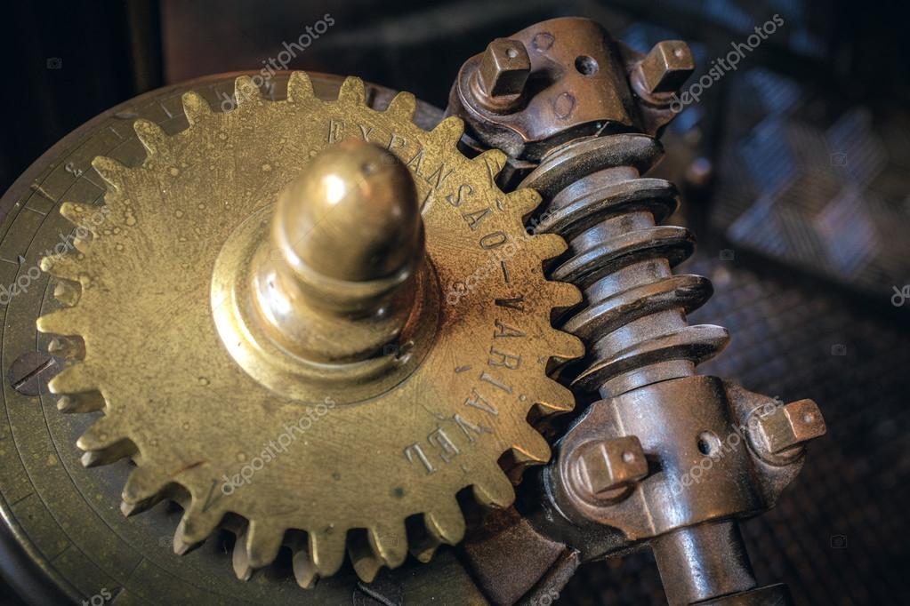 Mechanical gear wheels — Stock Photo © ccaetano #86110708