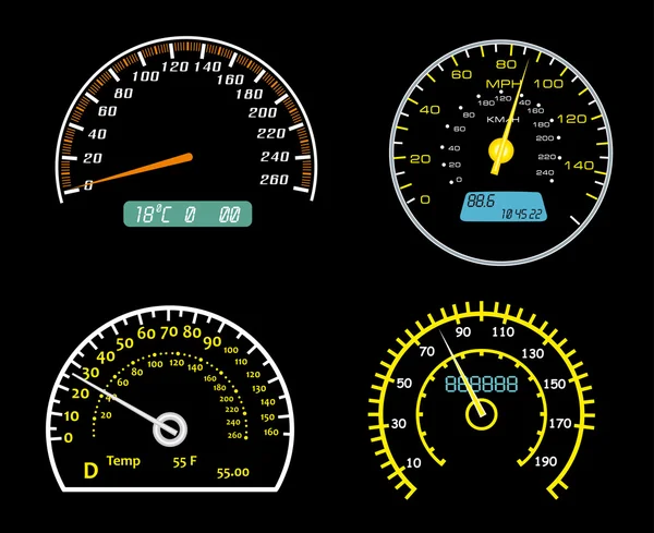 Race car dials Vector Art Stock Images | Depositphotos