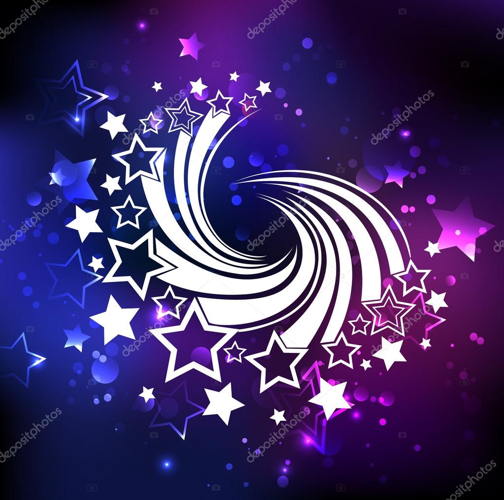 White swirl of white comets Stock Vector Image by ©blackmoon979 #94498106