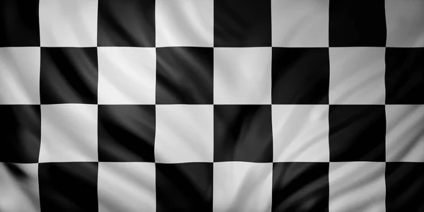 Checkered Flag Banner Template