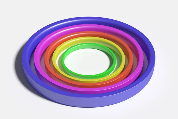 Vortex Color Wheel 3D — Stock Photo © 3d_kot #10157705