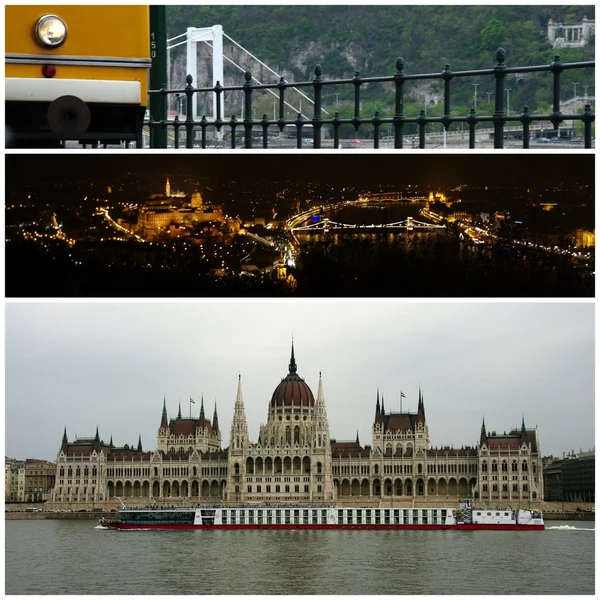 Budapest Hungary sightseeing collage Stock Photo by ©viperagp 81154214