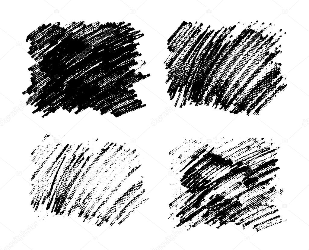 Tintes de pintura negro superposición vector textura Vector de stock ...