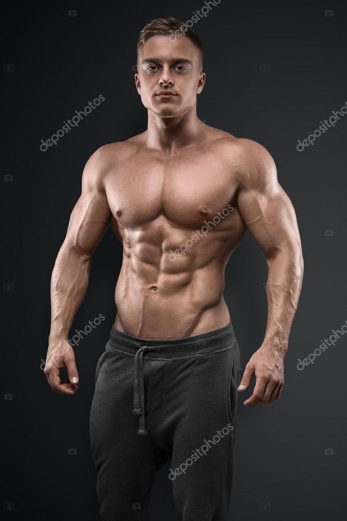 Strong and power bodybuilder — Stock Photo © Improvisor #82440674