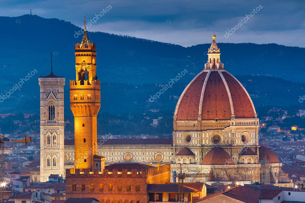 Duomo cathedral in Florence — Stock Photo © sborisov #102732858 Duomo cathedral in Florence — Stock Photo © sborisov #102732858