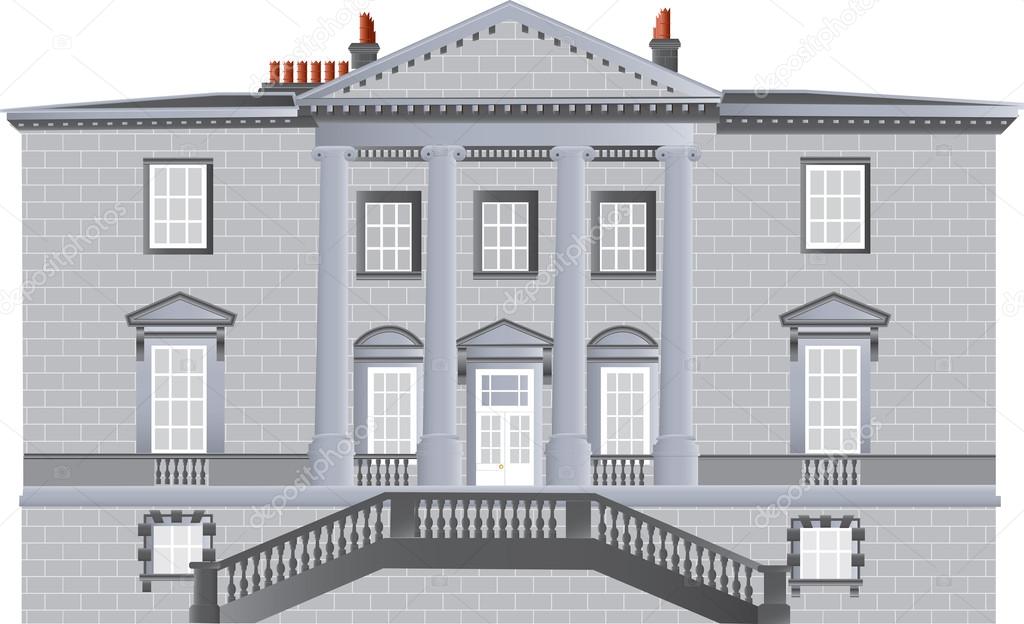 English Country House Stock Vector Image by ©d40xboy #64062723