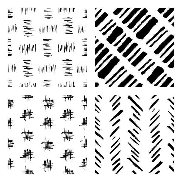 Seamless hand drawn ink patterns Stock Vector Image by ©nubephoto ...