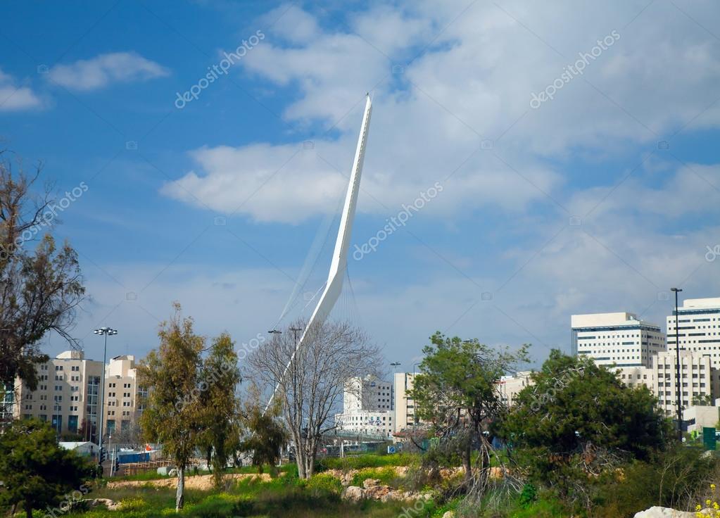 The Bridge of Strings in Jerusalem Stock Photo by ©ivga 67912813
