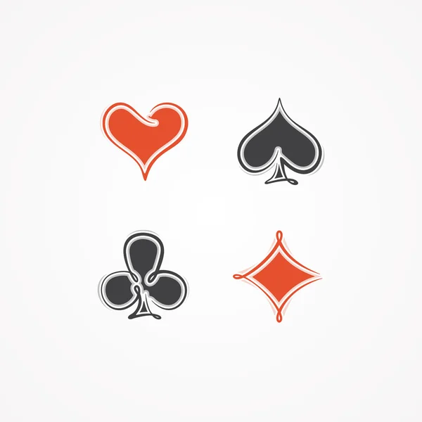 1,985 Cards suits Vector Images | Depositphotos