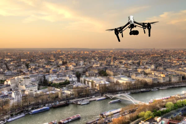 Paris drone Stock Photos, Royalty Free Paris drone Images | Depositphotos