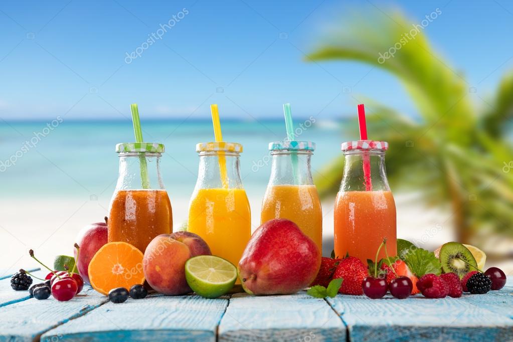 Tropical Fruit Drinks