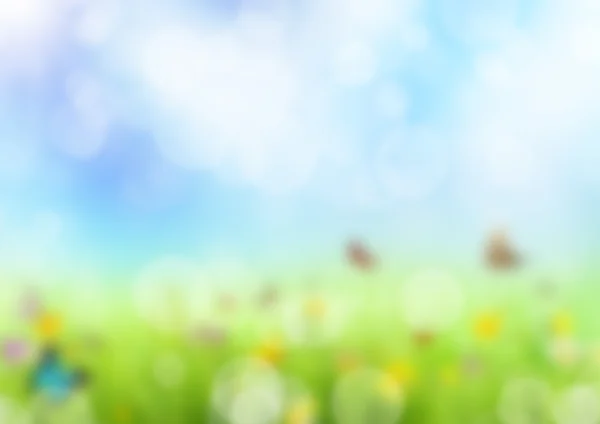 Abstract blurry spring background Stock Photo by ©jag_cz 62850617
