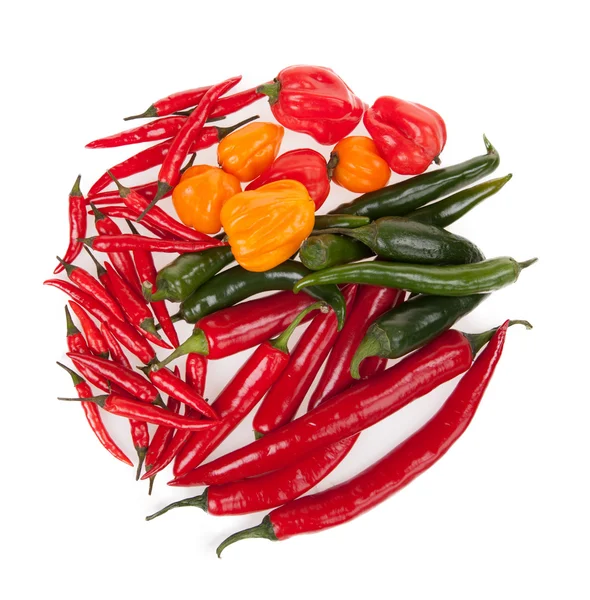 Flying red hot chilli peppers with flames Stock Photo by ©jag_cz 301580488