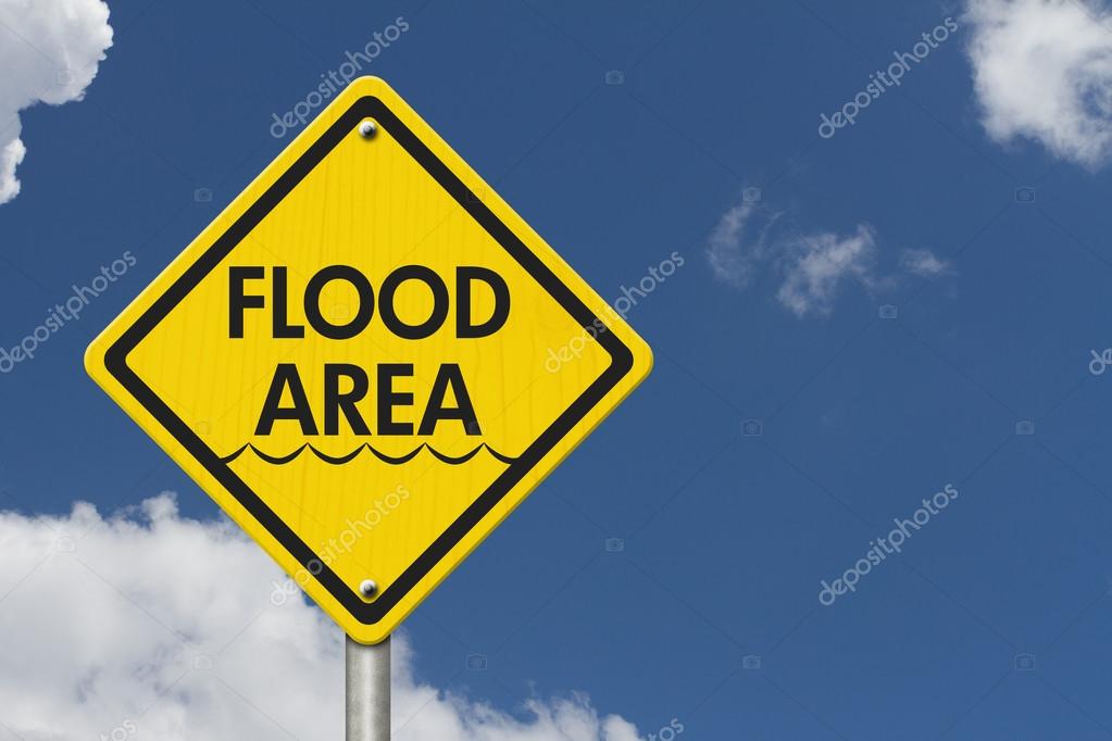 Flood Area Sign