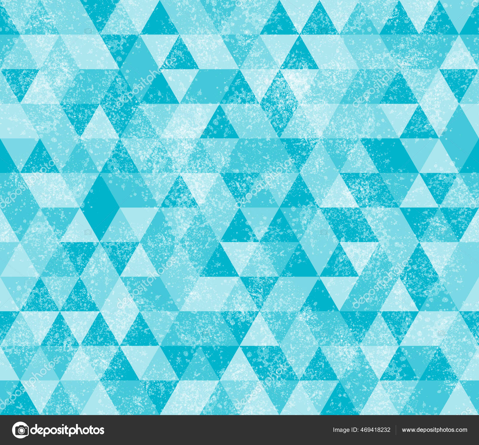 Illustration Teal Triangle Pattern Background Seamless Repeats Stock ...