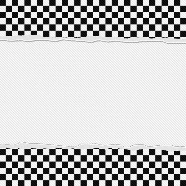 Black Checkered Border