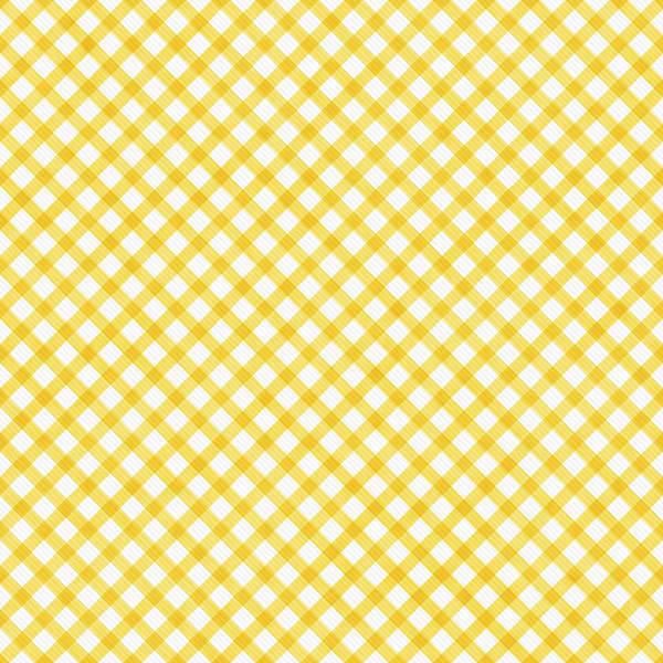 Yellow Gingham Fabric Background — Stock Photo © karenr #11553452