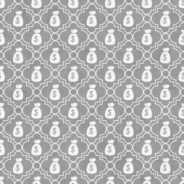 Gray and White Money Bag Repeat Pattern Background - Stock Image ...