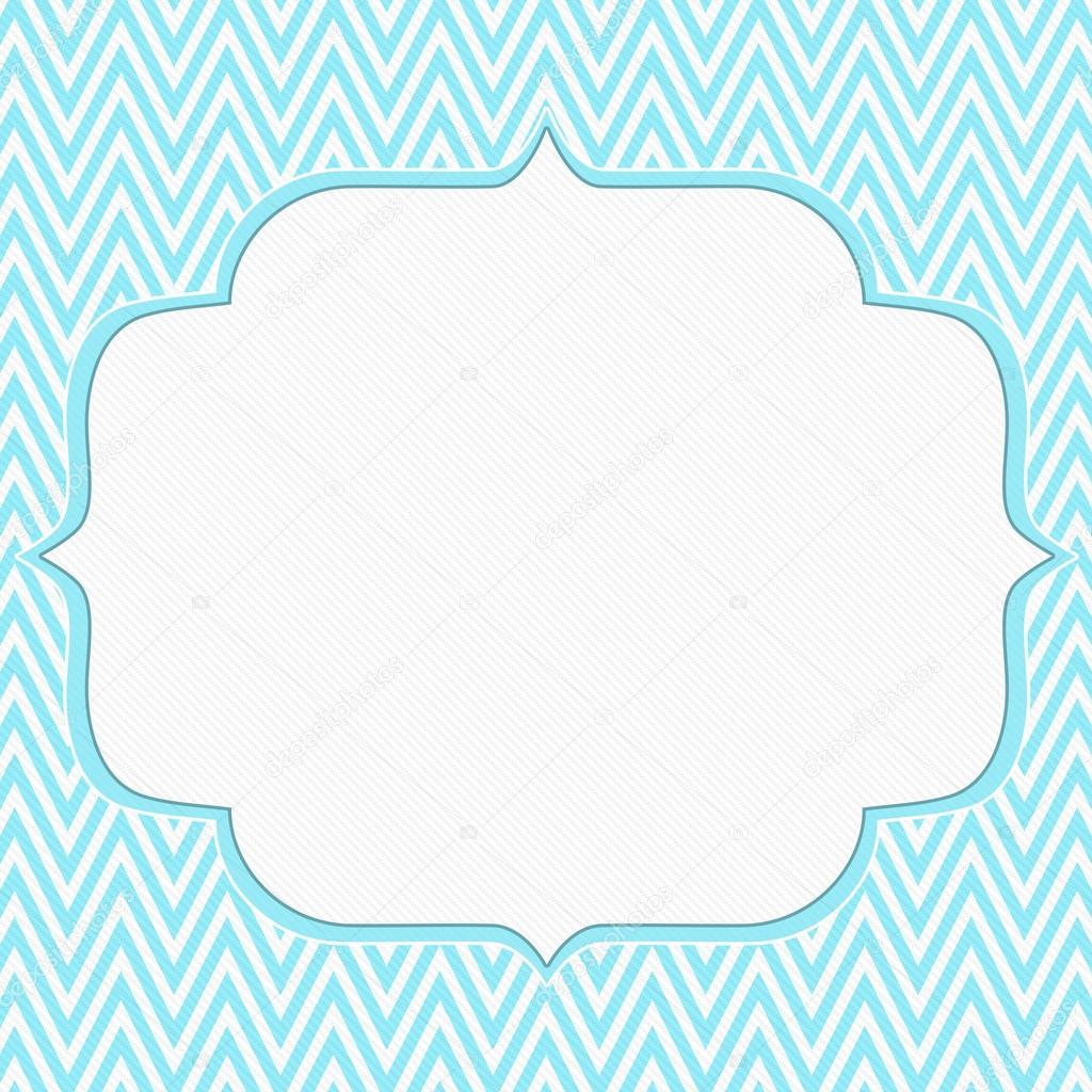 Teal And Pink Chevron Background