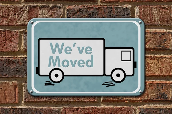 ᐈ We have moved signs stock photos, Royalty Free moved images ...