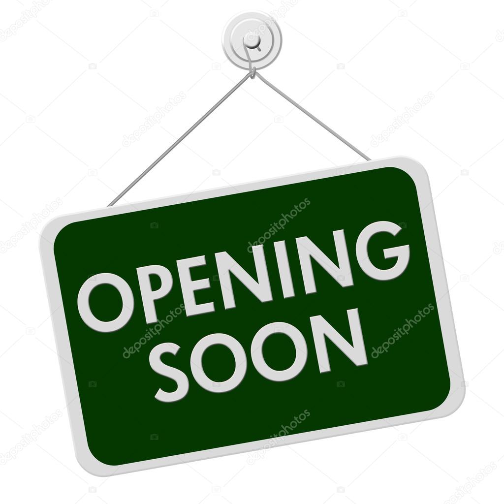 Opening Soon Sign — Stock Photo © karenr #79982882