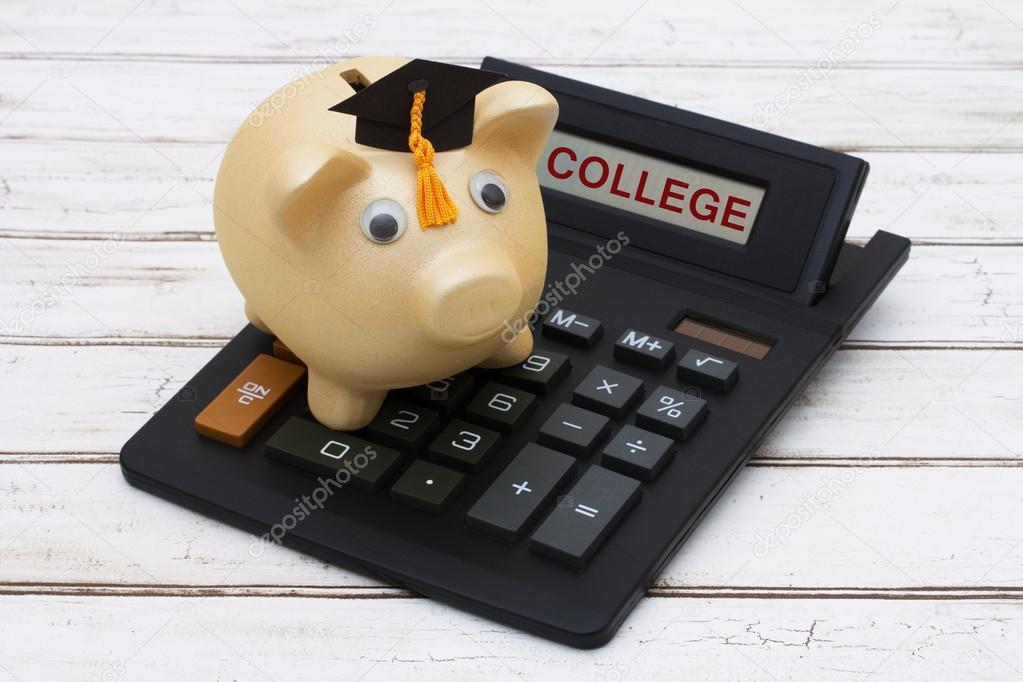 Calculating your college tuition fees — Stock Photo © karenr #79983086