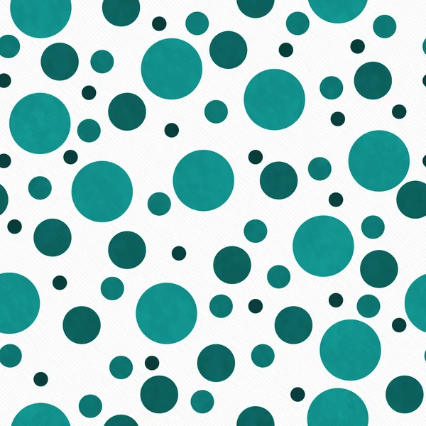Teal Polka Dots Background