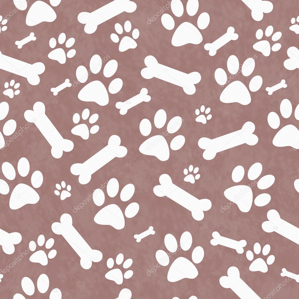 Brown Dog Bone Background