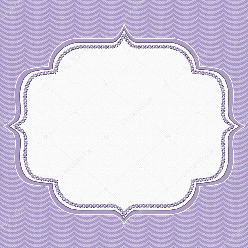 Purple Wavy Stripes Frame Background — Stock Photo © karenr #86715598