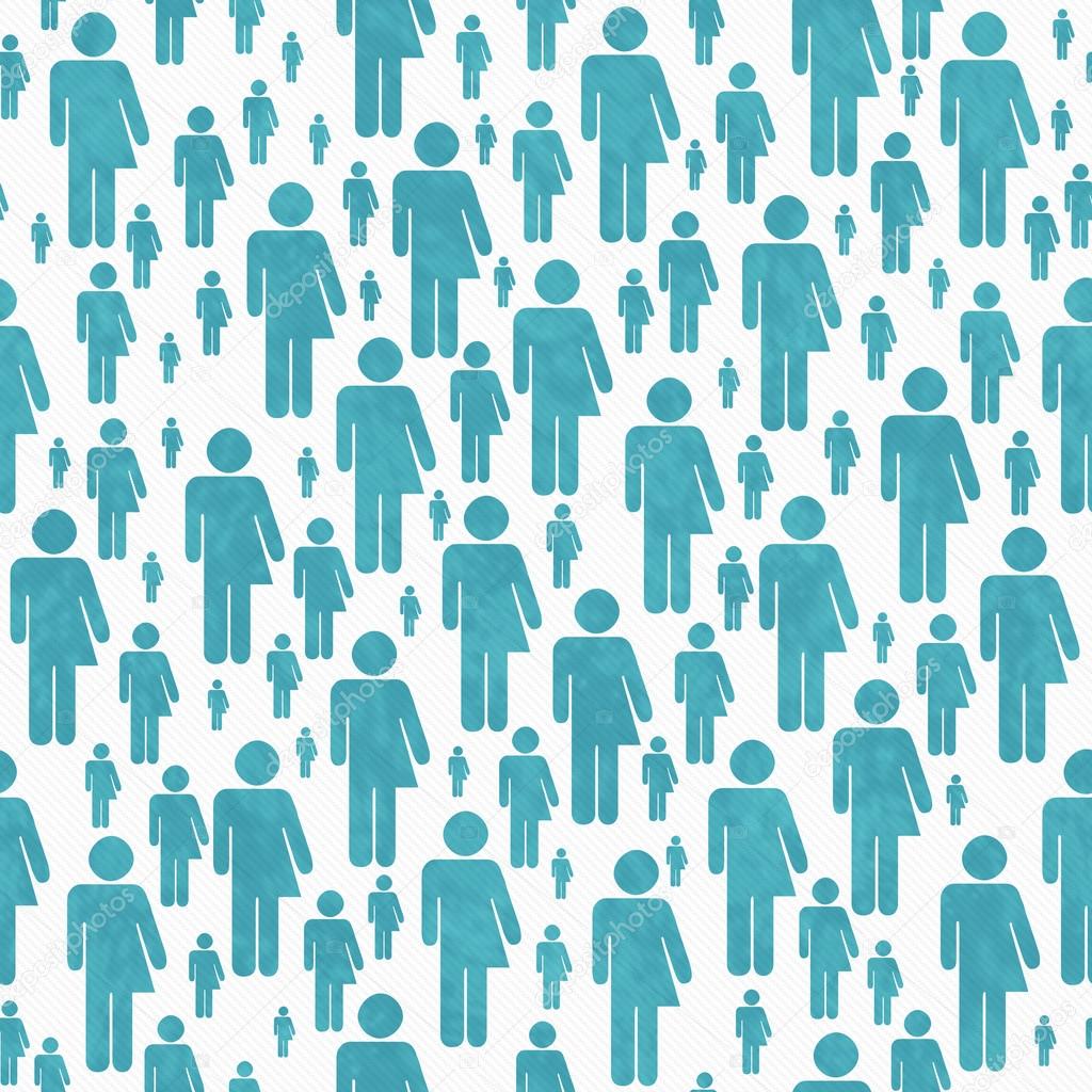 Teal and White Transgender Symbol Tile Pattern Repeat Background Stock ...